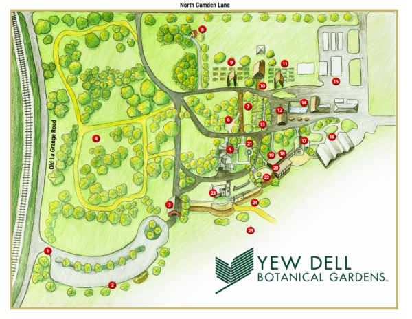 Garden Maps | Yew Dell Botanical Gardens
